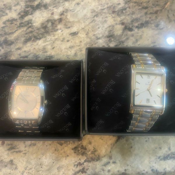 2 Bulova Men's Watch - Model 96B121 & C975506 | WatchCharts Marketplace