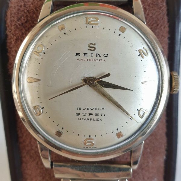 Seiko S mark Super Nivaflex j14011 1956 Completely original | WatchCharts