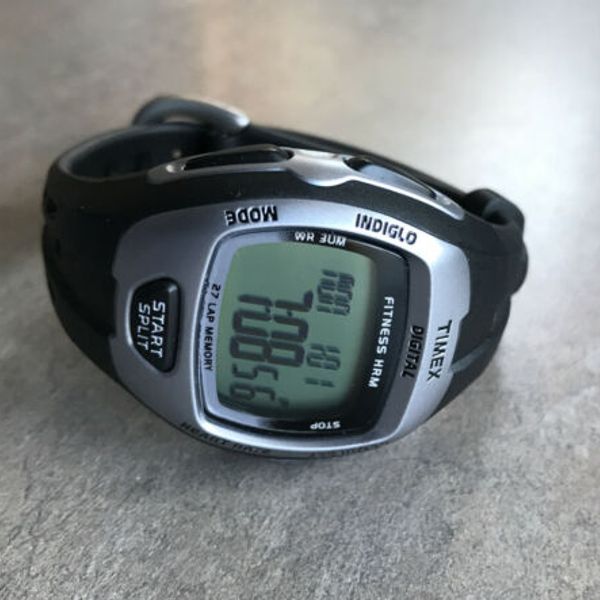 Timex T5H891 Marathon HRM Fitness Sport Watch -Watch Only- New Battery ...