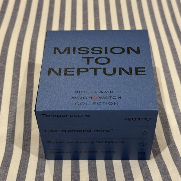 Mission To Neptune Swatch x Omega MoonSwatch | Brand New in box ...