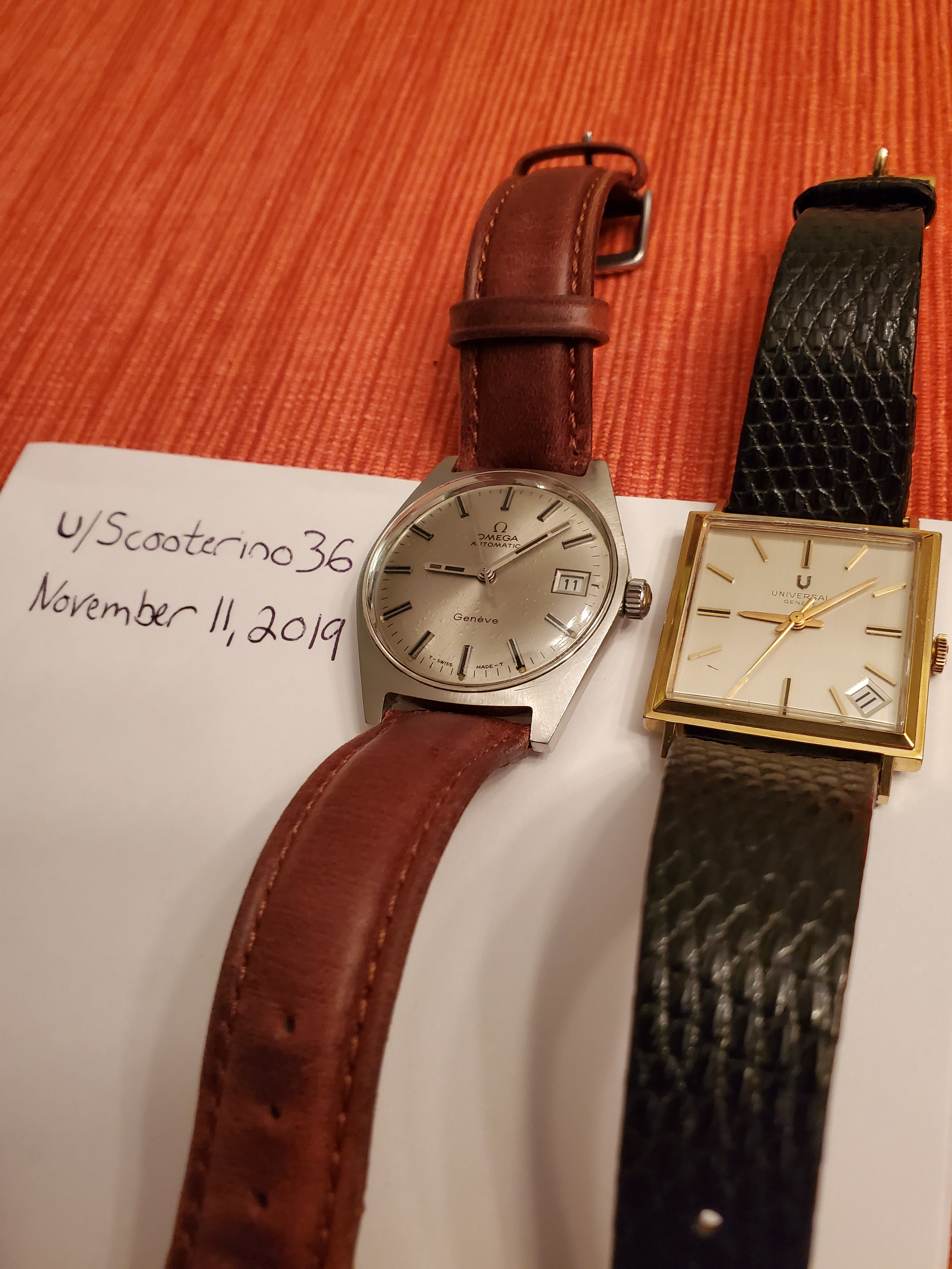 (Omega Genève)(Universal Genève Square TV Watch)[WTS/WTT] | WatchCharts ...
