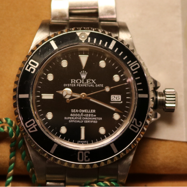Rolex Sea-Dweller 16600 A-serial number "SWISS" Dial face, Style ...