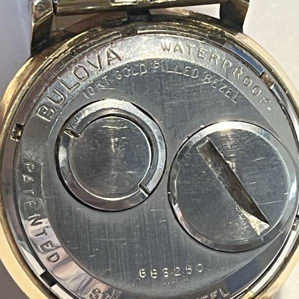 Vintage 1967 Bulova ACCUTRON 214 SPACEVIEW M7 - 10K Gold Filled Wrist ...