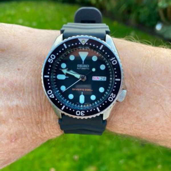 Seiko SKX007k Excellent Original Scuba Divers Watch Automatic Skx 007 ...