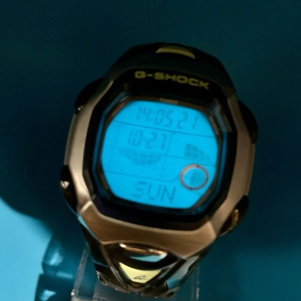 CASIO VINTAGE G-SHOCK GL-151-8 G-LIDE 2002 Moon Tide Graph ...