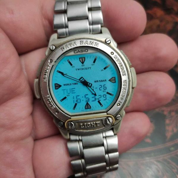 Casio ABX-60 DataBank Ana-Digi Watch Japan | WatchCharts