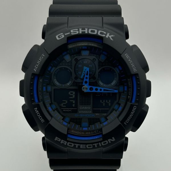 Casio G Shock GA-100 Analog Digital Mens Wrist Watch - New Battery ...