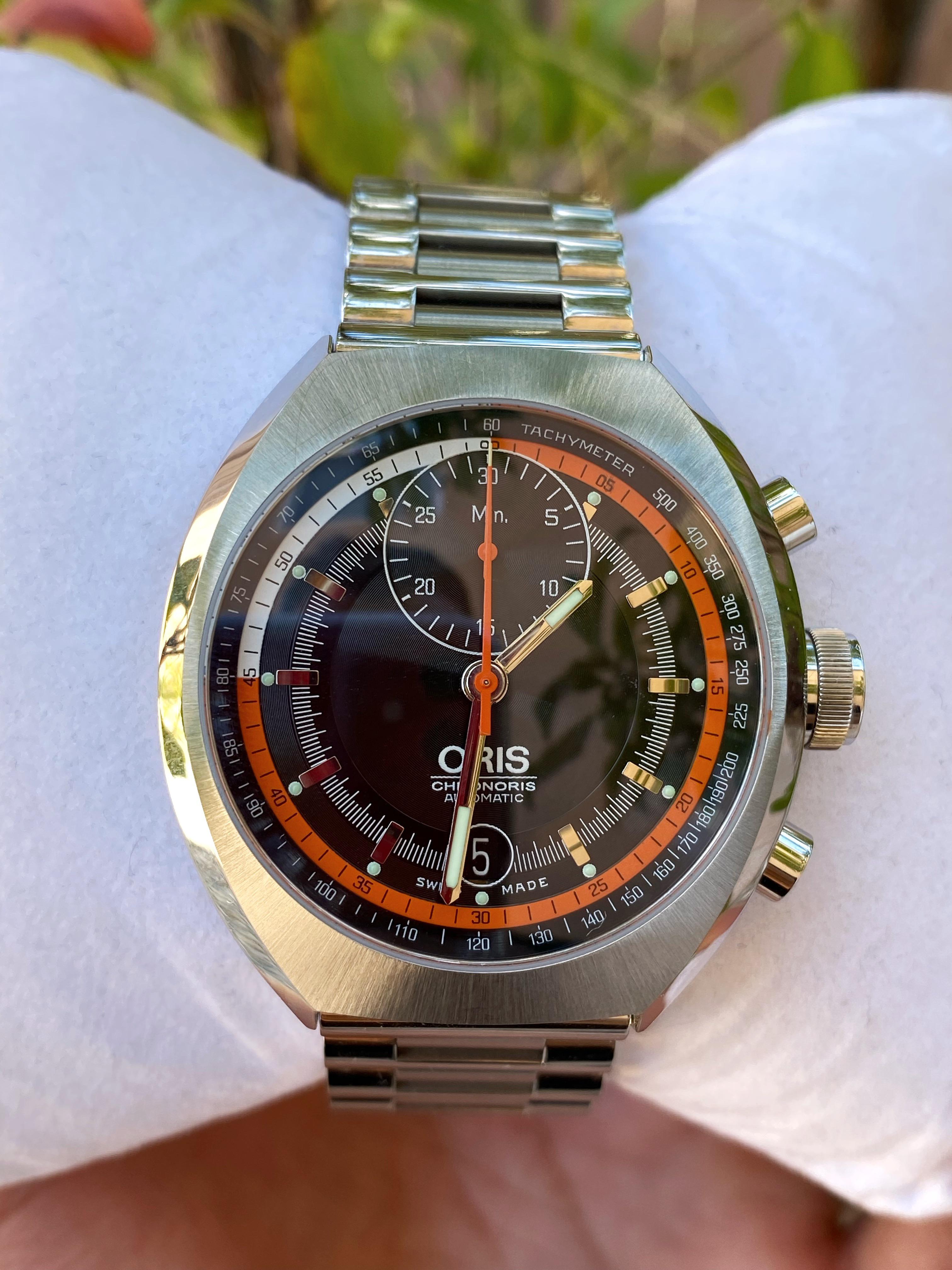 [WTS] Oris Chronoris Chronograph Complete Set w/ extra straps - $1,595 ...