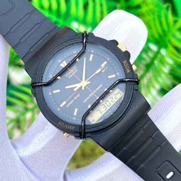 Vintage Casio Ana/Digi Chrono-Alarm "Korean" Men's Quartz Watch ARW-32 ...