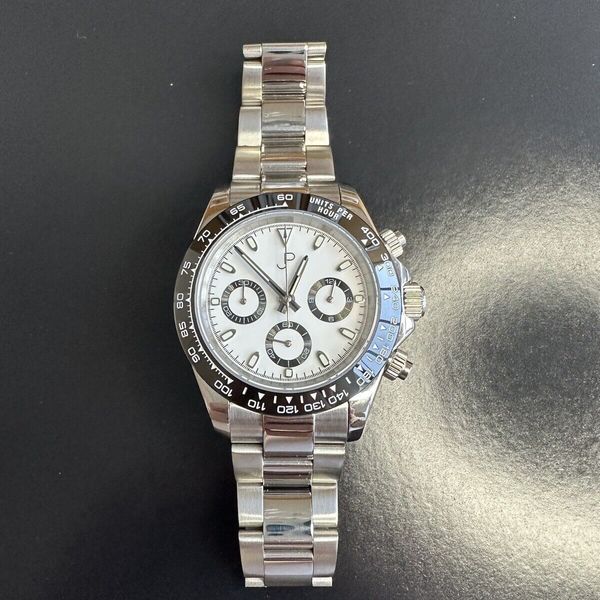 Ceramic Watch Vk63 Seiko Chronograph Movement JP Daytona Racing 40mm ...