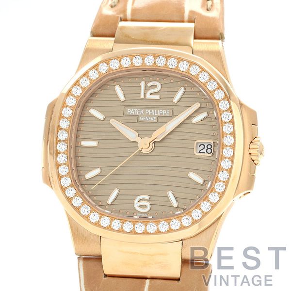 Patek Philippe [PATEK PHILIPPE] Nautilus 7010R-012 Ladies Golden Brown ...