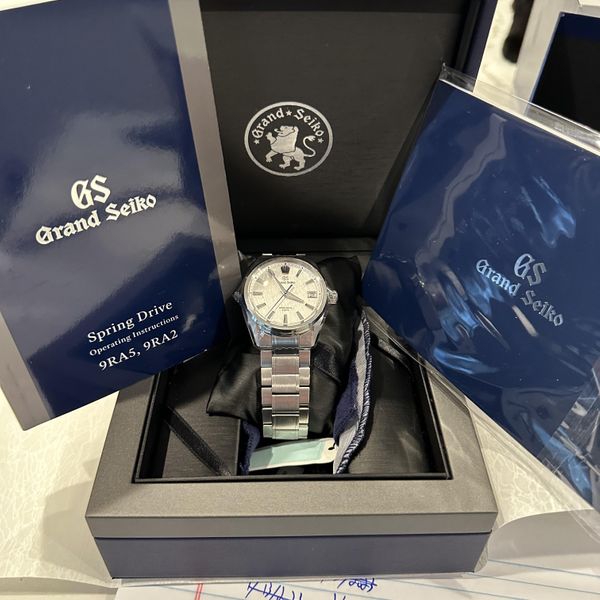 [WTS] BNIB Grand Seiko SLGA009 - Spring Drive White Birch - In Plastics ...