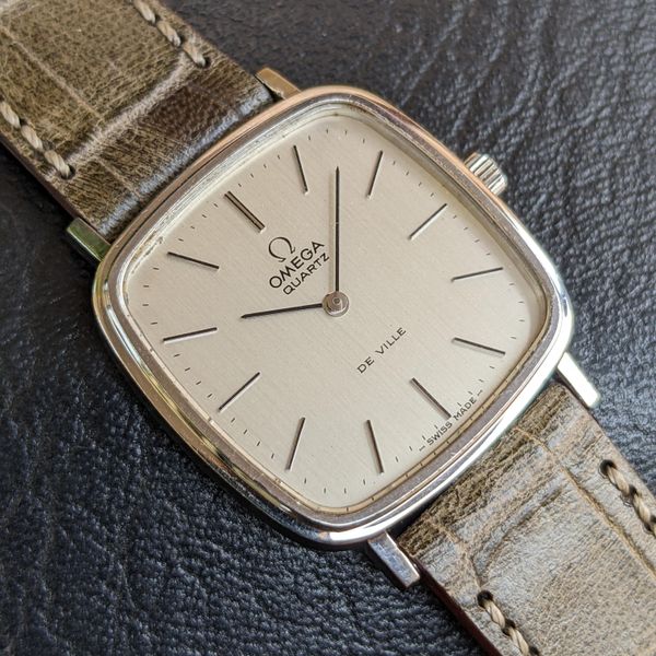 [WTS] Omega DeVille in Brushed Dial with Omega Buckle & Handmade ...