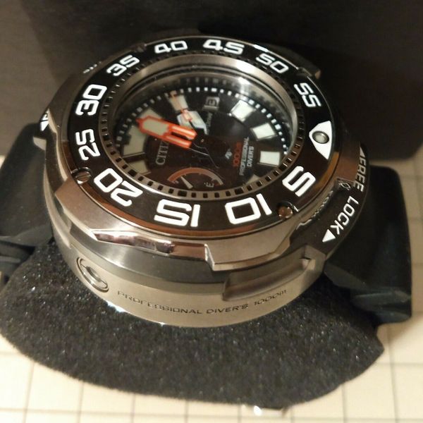 Used Citizen PROMASTER Eco Drive BN7020-17E 1000m Pro Diver Super ...
