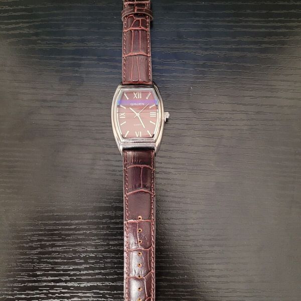 ï¸ â ð ¥RARE Gruen Precision SR626SW Tonneau/Barrel Men's Watch ...