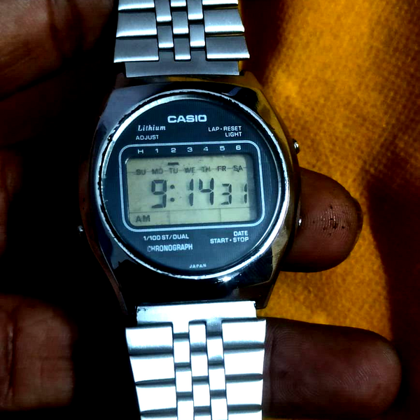 Vintage Casio 95 QR-31 Watch Men's is Working with Light | WatchCharts ...