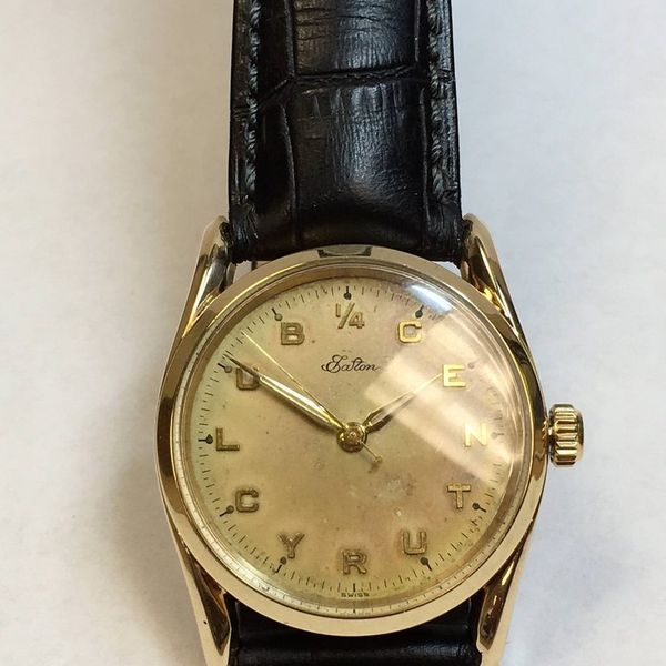 FS: Rolex Eaton 1/4 Century, 14K gold, #5590, Cal. 1530 | WatchCharts ...