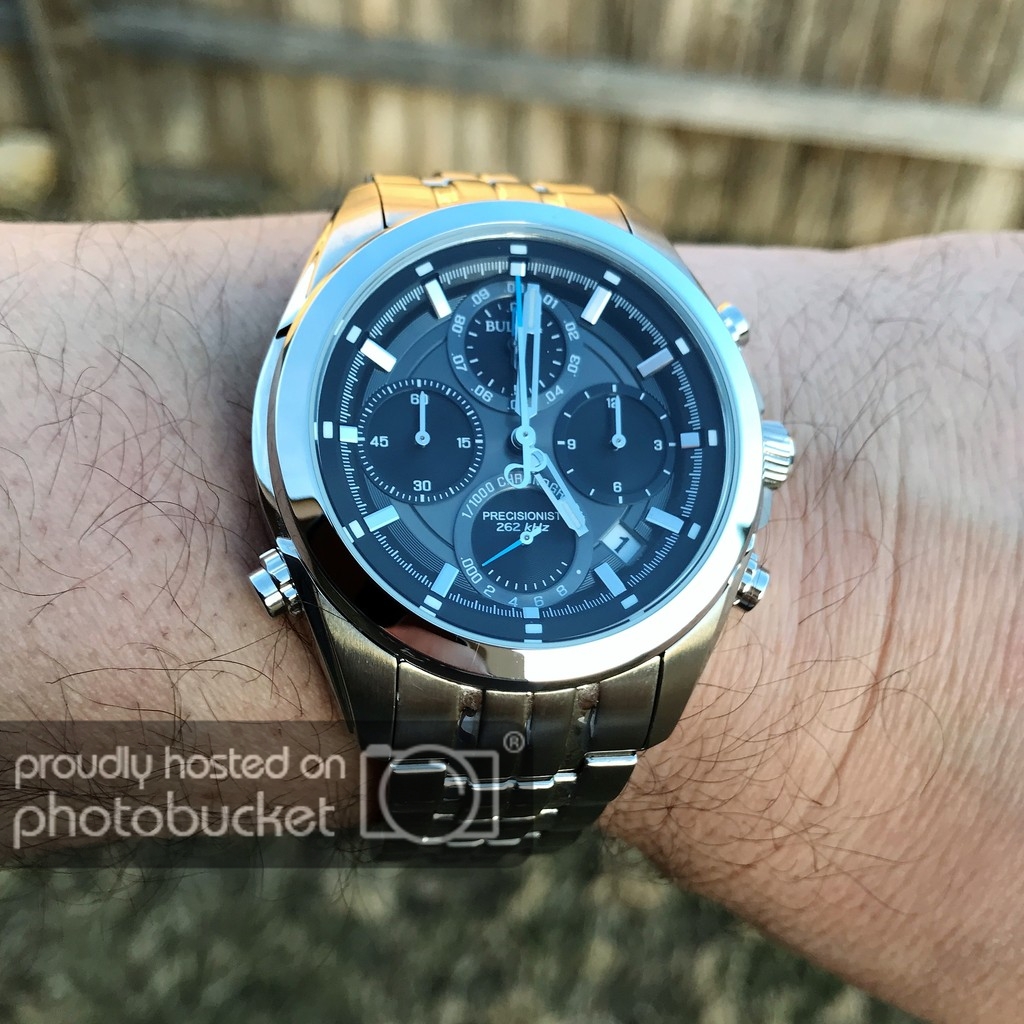 FS Only - Bulova Precisionist Quartz Chronograph 96B260 | WatchCharts ...