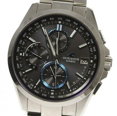 CASIO Oceanus OCW-T2600-1AJF black Dial Solar Powered Radio Men's Watch_573157 | WatchCharts ...
