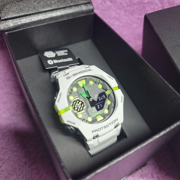 Casio G-Shock GA-B001MW-8AJF Virtual Mix Bluetooth Analog Digital Men ...