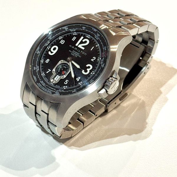 Hamilton Khaki Aviation H765150 Automatic Black Dial Men's Watch from ...