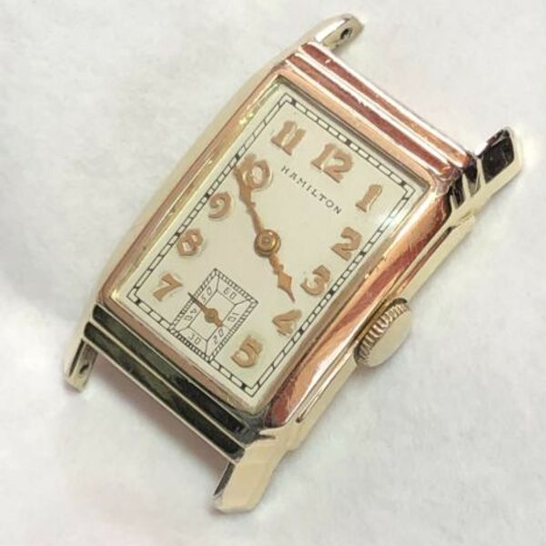 Vintage 1930s Hamilton Nelson 14K Gold Filled Watch 980 17J Runs ...