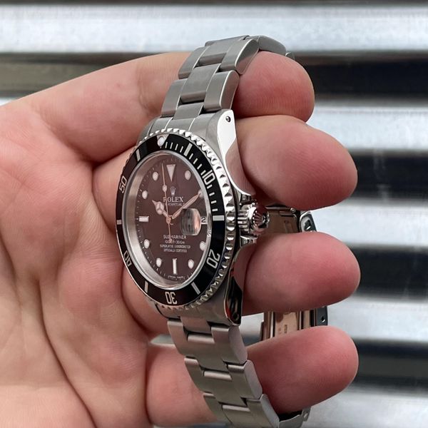 [WTS] Rolex Submariner Date 40mm Ref.16610 Box/Papers/Service Cards $8800 | WatchCharts Marketplace