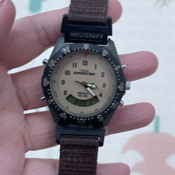 Timex analogue digital mens quartz watch R9 | WatchCharts Marketplace