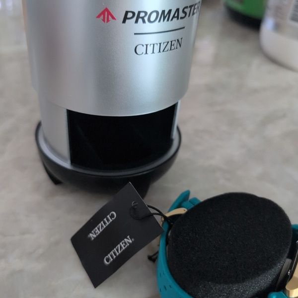 Citizen Eco-Drive Promaster Dive Turquoise Dial Men's Watch BN0162-02X ...