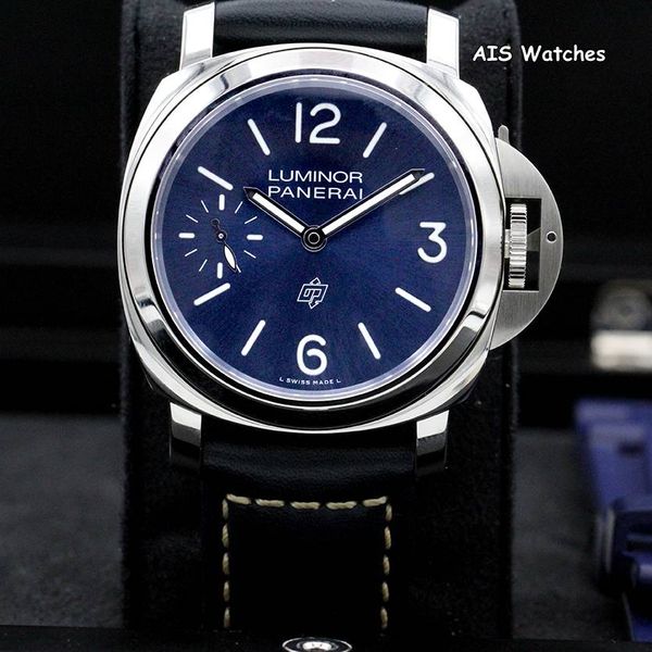 FSOT: Panerai PAM 1085 Luminor Marina Logo Blu Mare 44MM 3 Days B&P ...