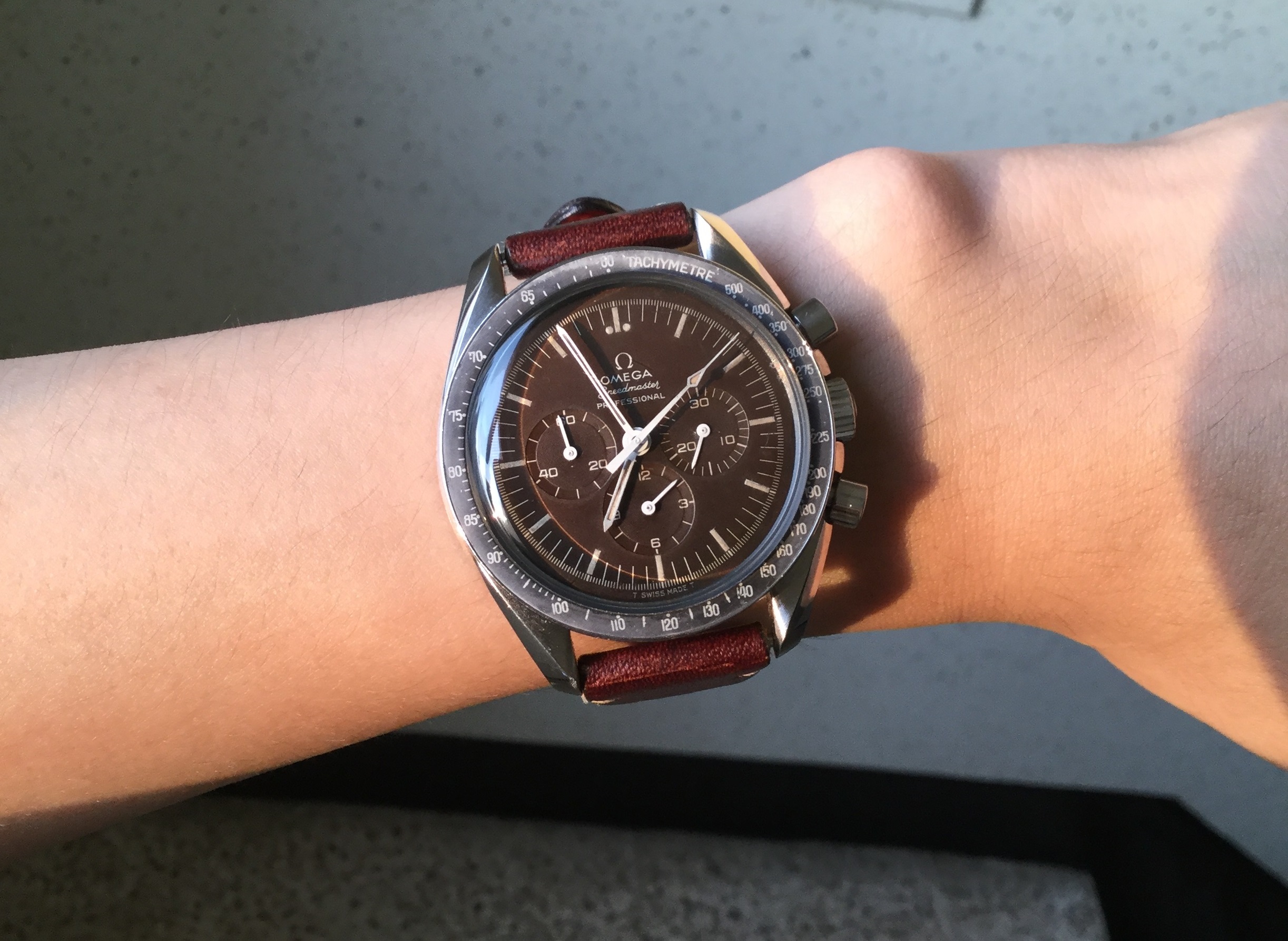 FS Tropical Omega Speedmaster 145.022-69 vintage moon watch | WatchCharts