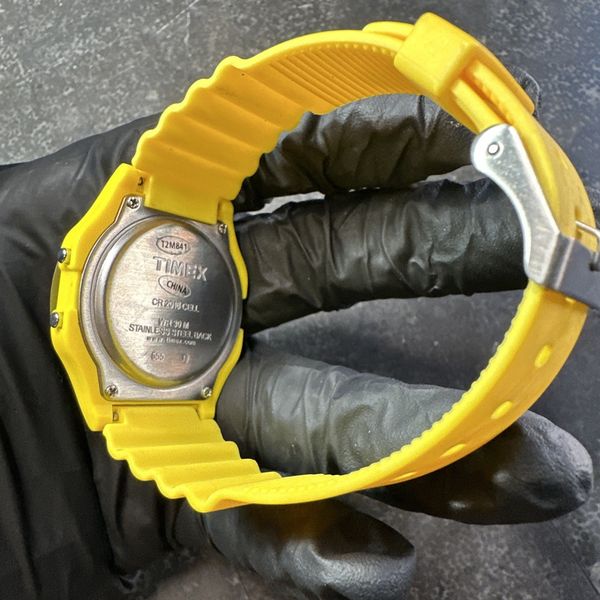 Timex T2M841 unisex wristwatch 80 Classic Yellow New Battery ...