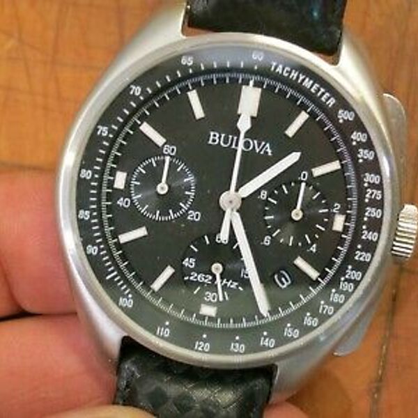 Bulova Men's Special Edition Apollo 15 Moon Chronograph Watch 96B251 ...