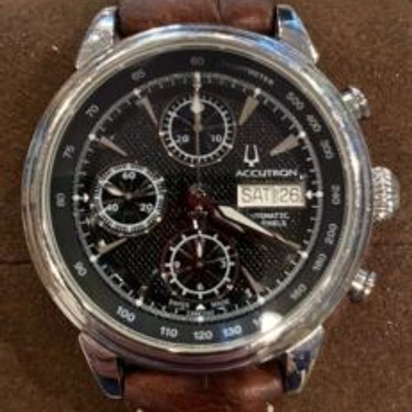 Swiss made Bulova Gemini - C899183 w/ ETA7750 automatic movement ...
