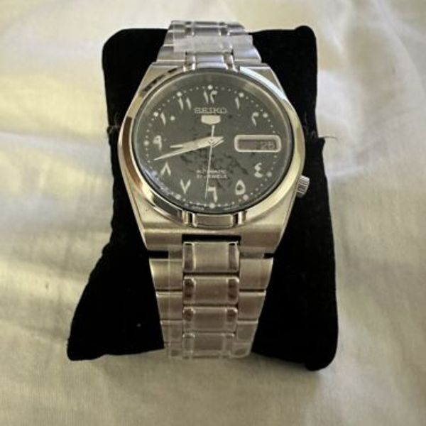 Seiko 5 Sports Men's Black Watch - SNK063J5 | WatchCharts Marketplace