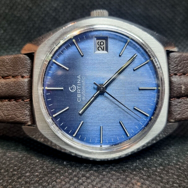 Certina Blue Ribbon Blu By VOLVO Anniversary Automatico 25-651 ...