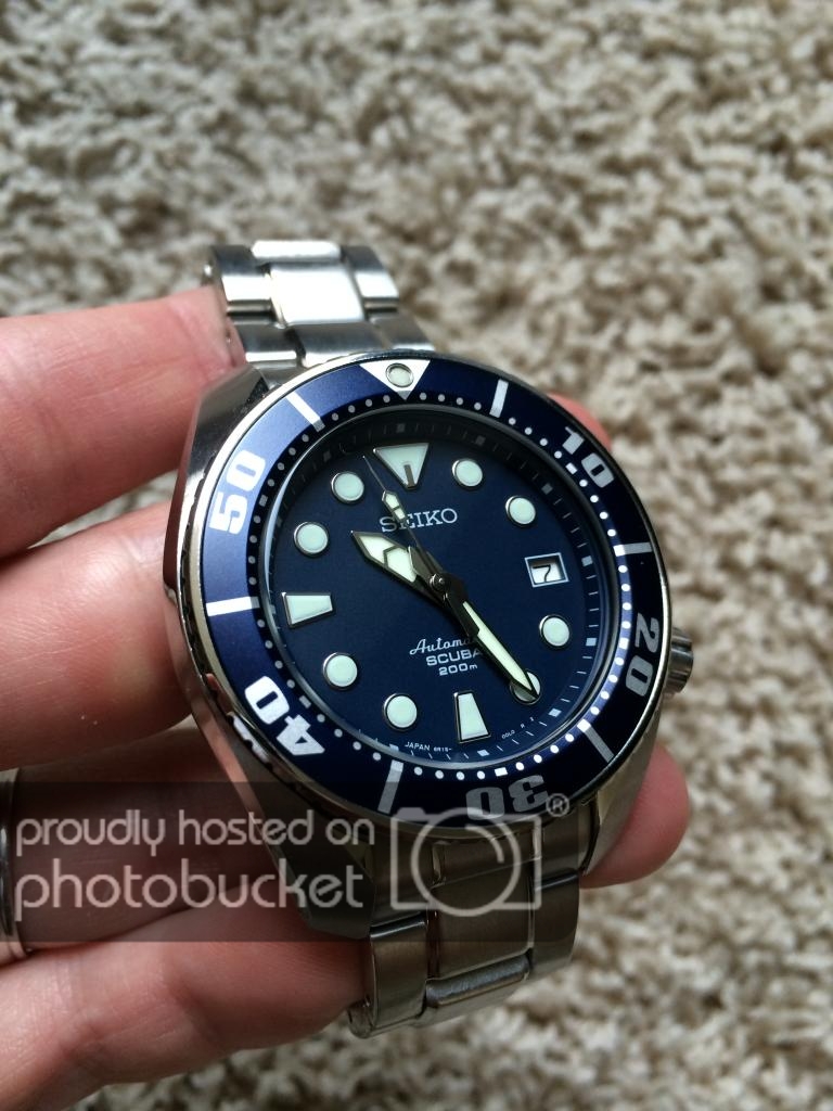 FS: Seiko SBDC003 Blue Sumo - Complete Set! | WatchCharts