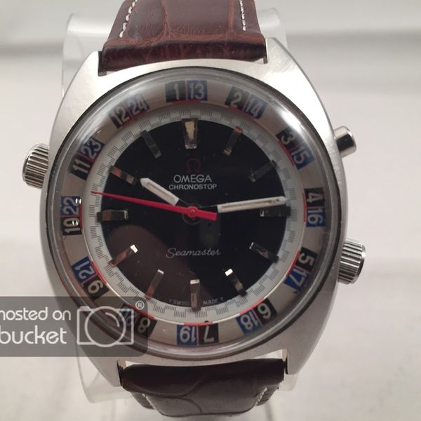 Omega Seamaster Chronostop Roulette Wheel Caliber 865 $1375 ...