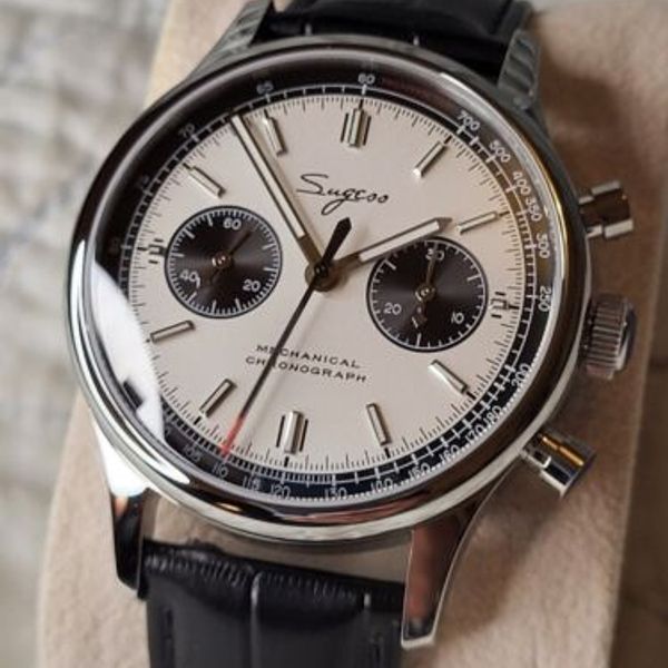 Sugess 1963 chronograph Panda Dial mechanical watch | WatchCharts ...