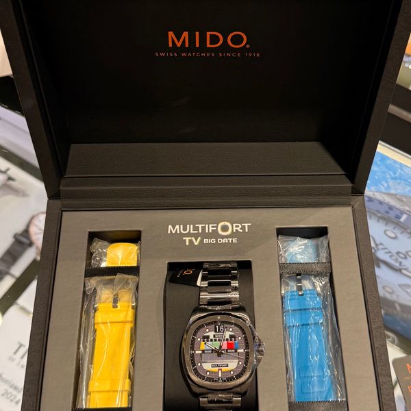 Mido Multifort TV Big Date Watch S01E02 | WatchCharts Marketplace