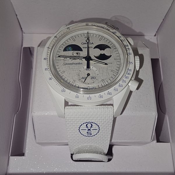 SWATCH x OMEGA Mission To Earthphase Moonshine Gold COLD MOON New ...