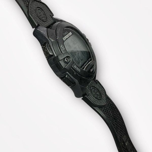 Timex Expedition Digital Watch Men 42mm Indiglo Backlight Working Needs ...