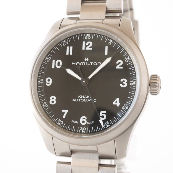 Hamilton Khaki Field ENGINEERED GARMENTS H70235130 Automatic Titanium ...