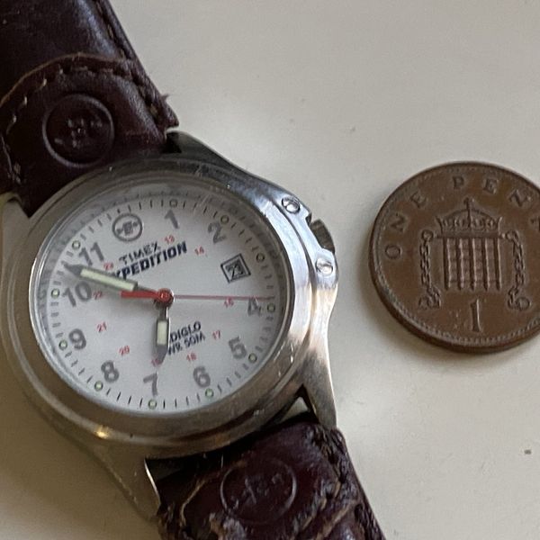 TIMEX EXPEDITION WATCH CR 2016 Cell Vintage Timex Indiglo *New Battery ...