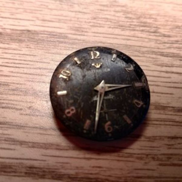 Vintage Wittnauer Automatic #1622 watch movment good HAIR SPRING NR SEE ...
