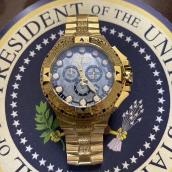 Invicta Men's 17859 Excursion Analog Swiss Quartz Gold Watch (needs battery) | WatchCharts ...