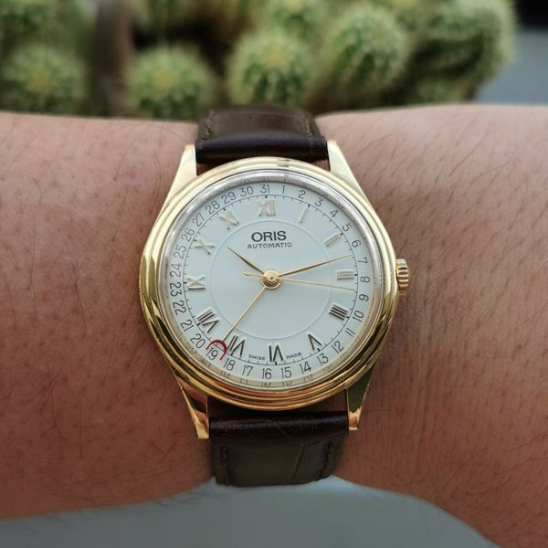 ORIS Pointer Date Auto Watch Cal.574 7403 mens Vintage | WatchCharts ...