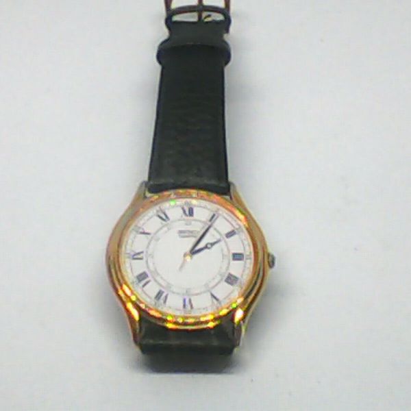 1990's Seiko Quartz gold-plated wristwatch working GC 5Y31-8A20 ...