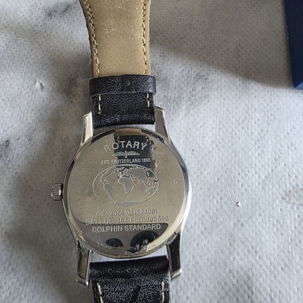 Men's Rotary Watch with Leather Strap | WatchCharts Marketplace