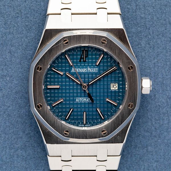 Audemars Piguet 15300 Royal Oak | Blue Dial | Full Set | WatchCharts ...